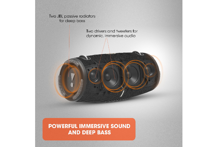 JBL Xtreme 3 Portable Bluetooth Speaker | Harvey Norman