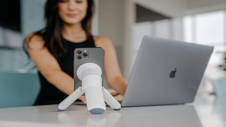 STM MagPod iPhone Tripod with MagSafe Compatibility | Harvey Norman