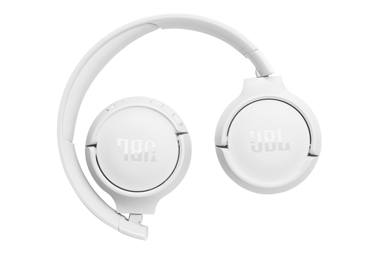 JBL Tune 520 Wireless Bluetooth On-Ear Headphones - White | Harvey Norman