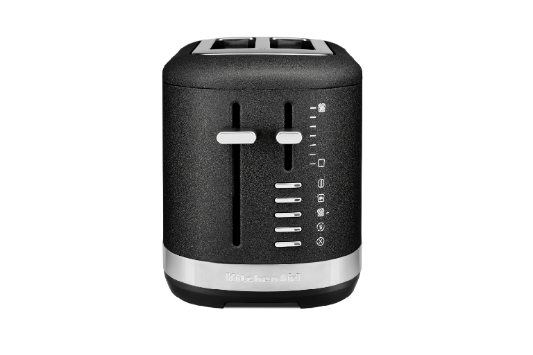KitchenAid 2 Slice Toaster - Cast Iron Black | Harvey Norman