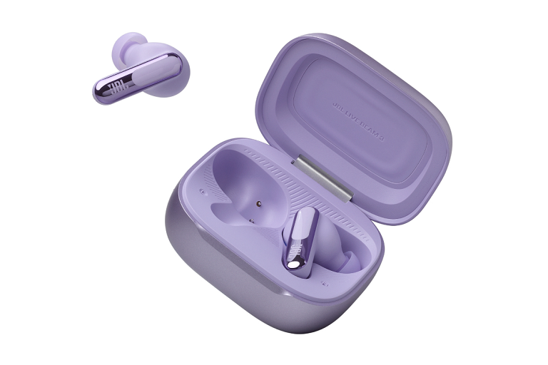 JBL Live Beam 3 True Wireless ANC Earbuds with Screen - Purple | Harvey ...