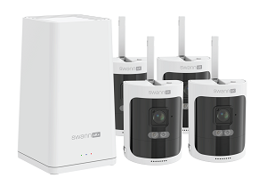 Swann AllSecure4K+™ Wireless Security Kit - 4 Pack | Harvey Norman