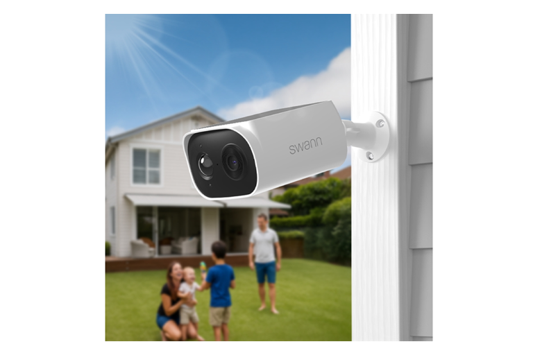 Swann EVO Wireless 2K Solar Security Camera - 4 Pack | Harvey Norman