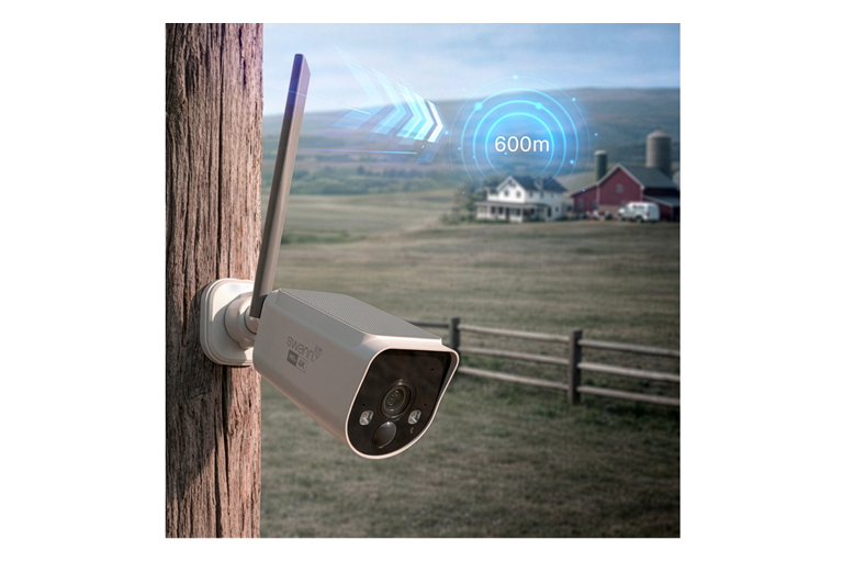 Swann MaxRanger4K Pro Long-Range Wireless 6-Camera Security System with ...