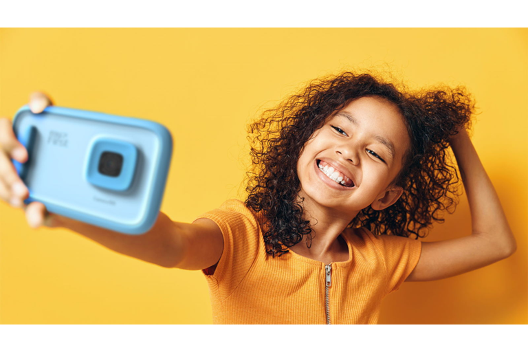 myFirst Camera 50 Kids AI Camera - Blue | Harvey Norman