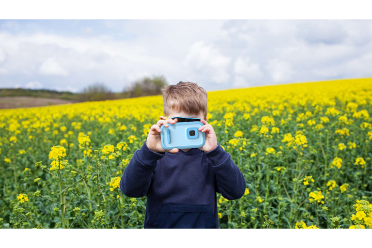 myFirst Camera 50 Kids AI Camera - Blue | Harvey Norman