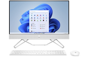 HP 27-inch R7-7730U/16GB/512GB SSD All in One Desktop | Harvey Norman