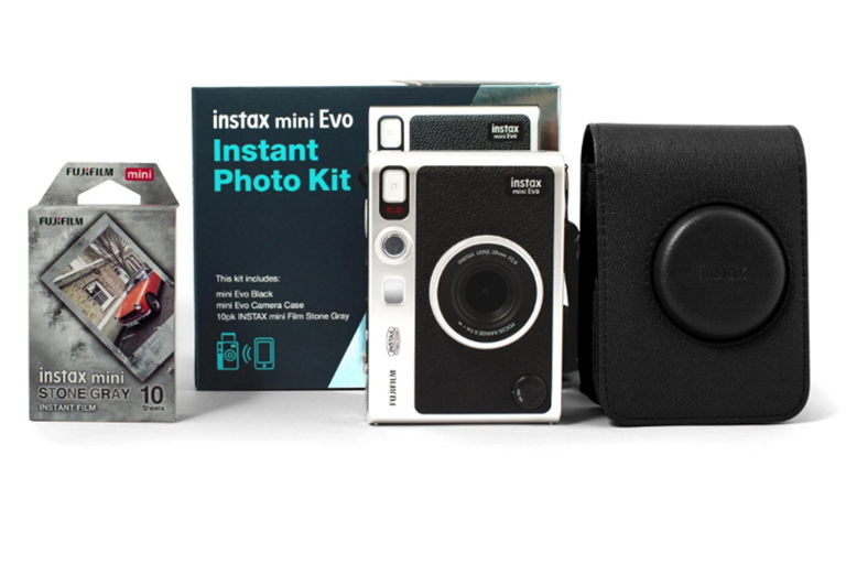 instax mini Evo Instant Photo Kit - Black | Harvey Norman