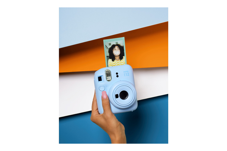 instax mini 12 Instant Camera Bundle - Pastel Blue | Harvey Norman