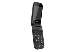 RUIO S1 4G Flip Phone - Black | Harvey Norman