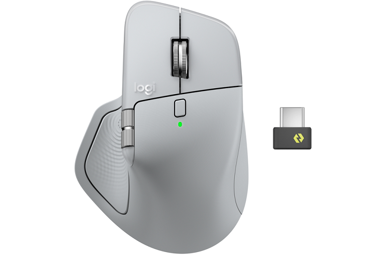 Logitech MX Master 4 Wireless Mouse - Pale Grey | Harvey Norman