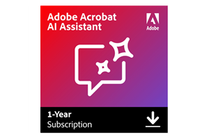 Adobe AI Assistant for Acrobat Digital Download - 1 Year Subscription ...