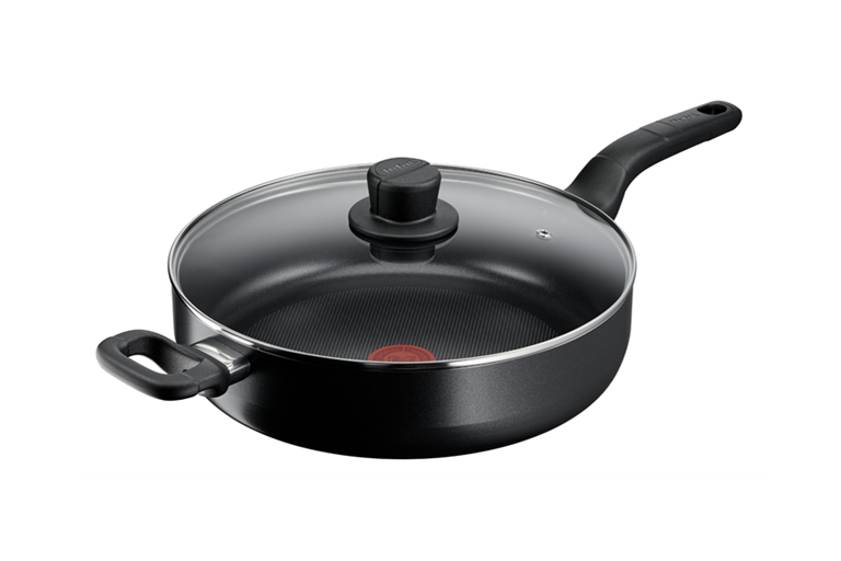 Tefal 30cm Specialty Non-Stick Sautepan with Lid | Harvey Norman