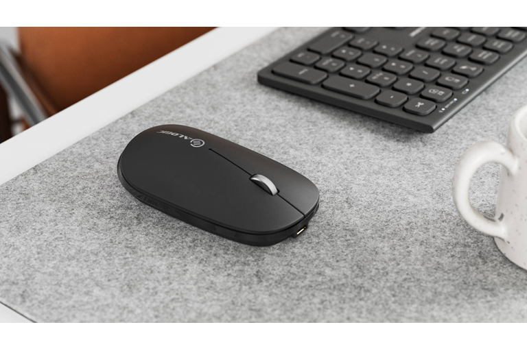 Alogic Echelon USB-C Rechargeable Wireless Mouse - Black | Harvey Norman
