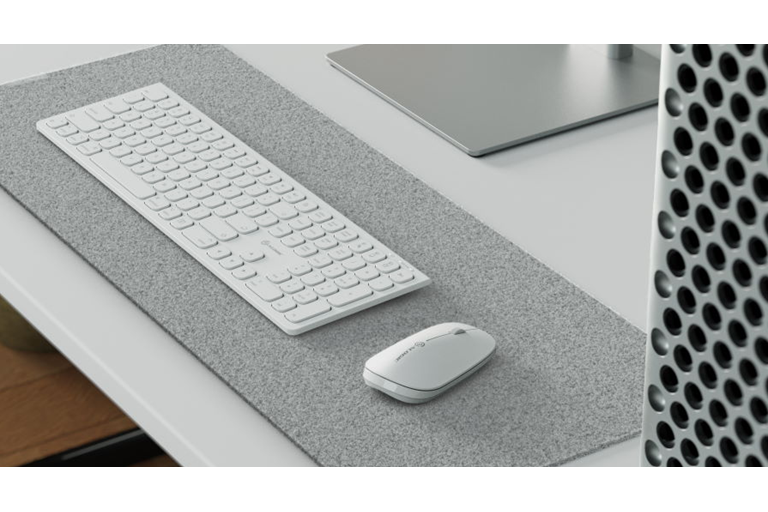 Alogic Echelon USB-C Rechargeable Wireless Mouse - White | Harvey Norman