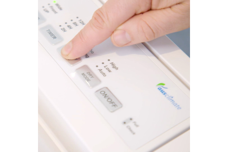 Ausclimate Cool-Seasons Premium 10L Desiccant Dehumidifier | Harvey Norman