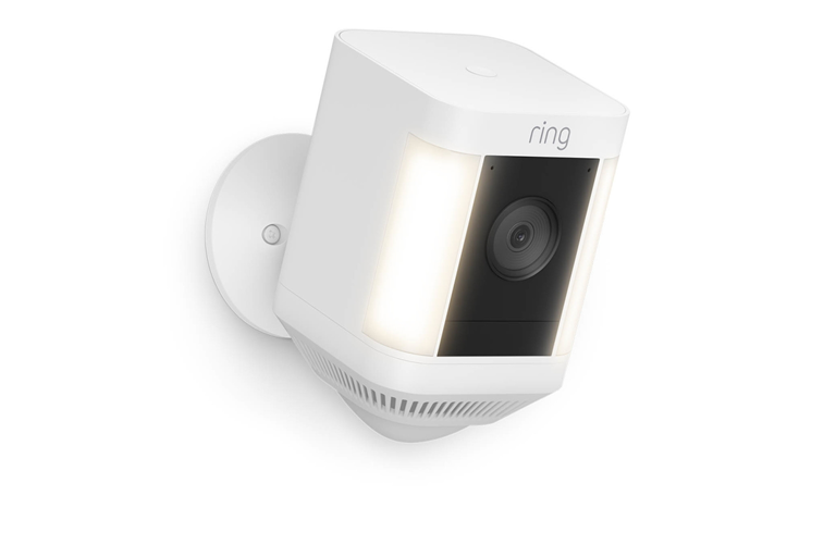 Ring Spotlight Cam Plus Battery 2-Pack Security Camera - White | Harvey ...