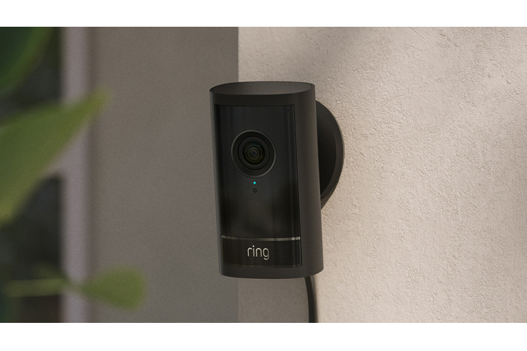 Ring Outdoor Camera Pro 4K Plug-in Security Camera | Harvey Norman