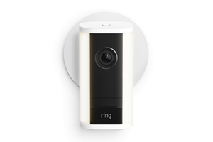 Ring Spotlight Camera Pro (2nd Gen) 4K Wired Security Camera - White ...