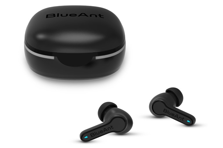 BlueAnt Pump Air ANC 2 True Wireless Earbuds - Black | Harvey Norman