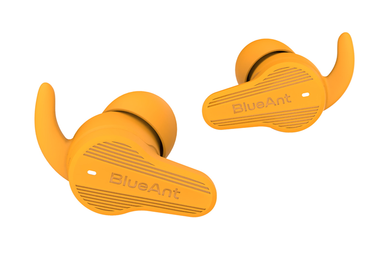 BlueAnt Pump Air X3 True Wireless Sportsbuds - Orange | Harvey Norman