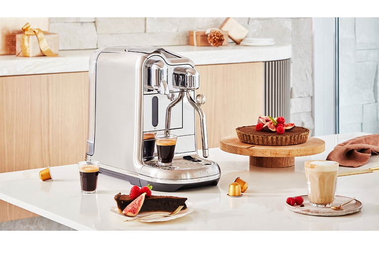 Nespresso Creatista Pro Coffee Machine by Breville - Brushed Stainless ...