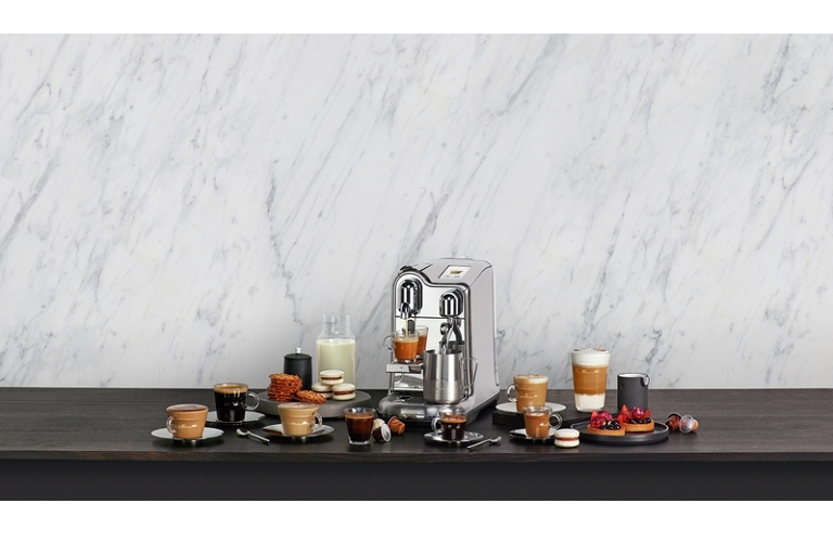 Nespresso Creatista Pro Coffee Machine by Breville - Brushed Stainless ...