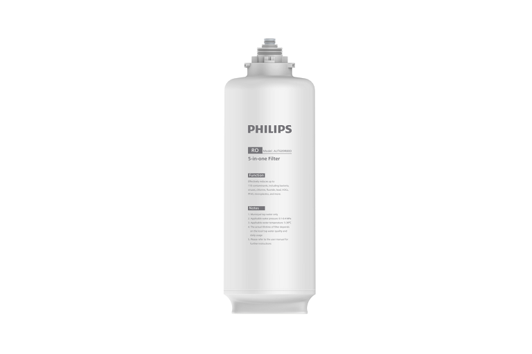 Philips Reverse Osmosis 5-in-1 Filter Cartridge - White | Harvey Norman
