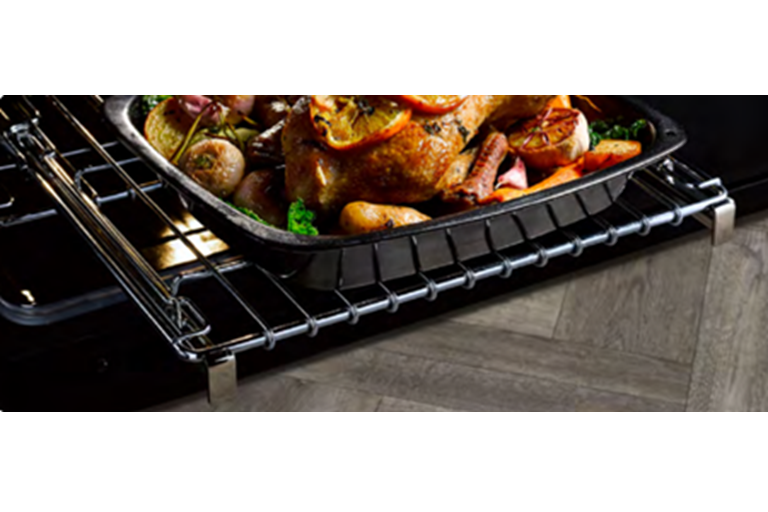 Belling 110cm Richmond Deluxe 5 Zone Induction Range Cooker - Black ...
