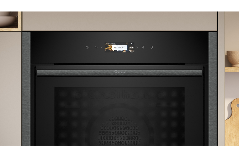 Neff 60cm N70 Built-in Oven - Graphite Grey | Harvey Norman