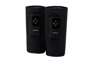 Medisana Cordless Warm Air & Compression Calf Massager | Harvey Norman