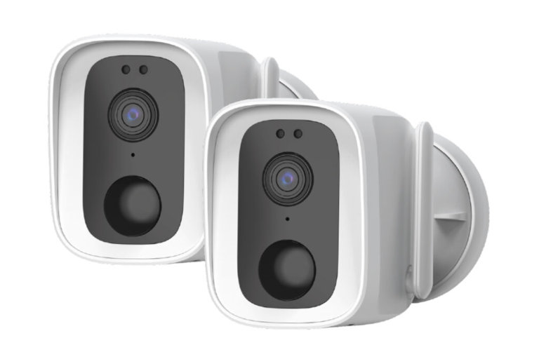 Connect Smart Home 2 Pack Outdoor Security Camera | Harvey Norman