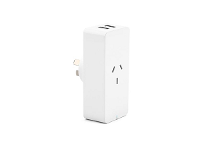 Connect Smart WiFi Plug with Dual USB Charging Port | Harvey Norman