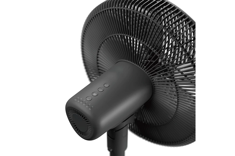 Philips 3000 Series Pedestal Fan - Black | Harvey Norman