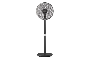 Philips 3000 Series Pedestal Fan - Black | Harvey Norman