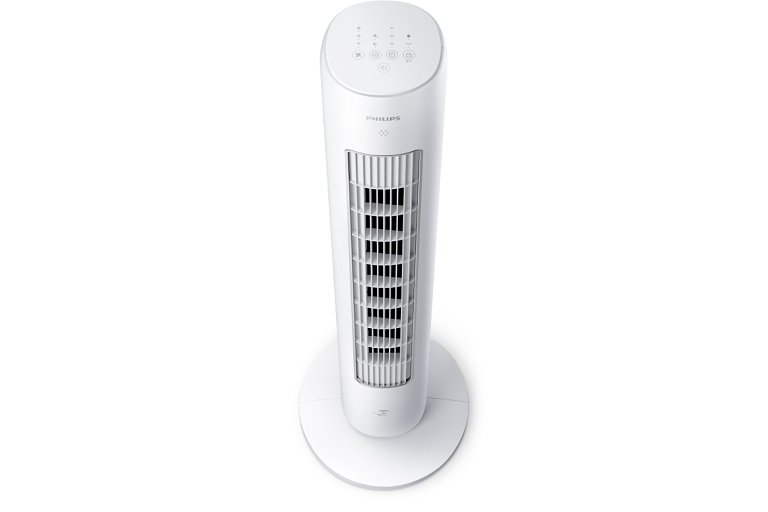 Philips 5000 Series Tower Fan - White | Harvey Norman