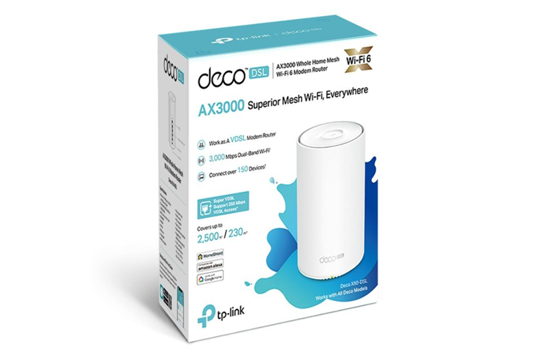 TP-Link Deco AX3000 Whole Home Mesh Wi-Fi 6 Modem Router | Harvey Norman