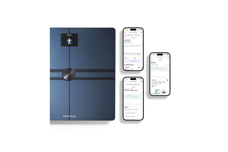 Withings Body Comp Scale - Black | Harvey Norman