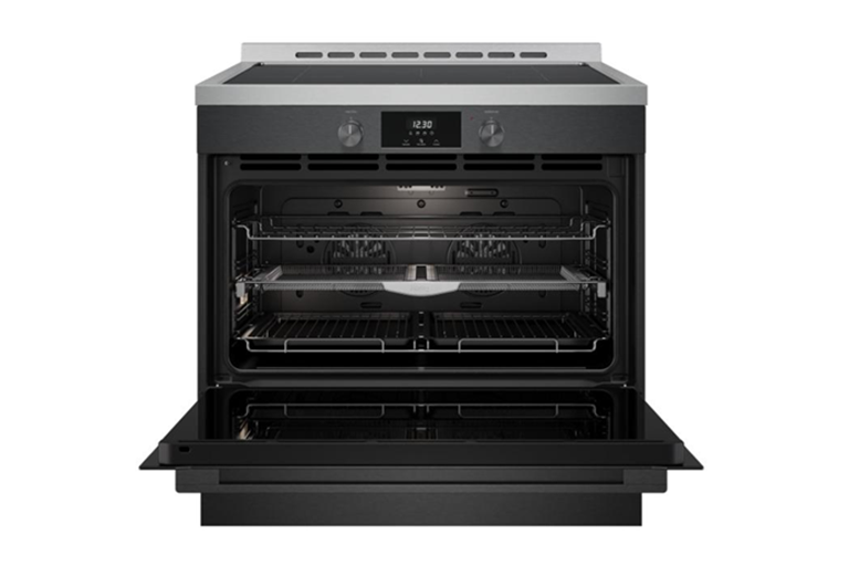Euromaid 90cm 10 Function Induction Freestanding Cooker - Dark ...
