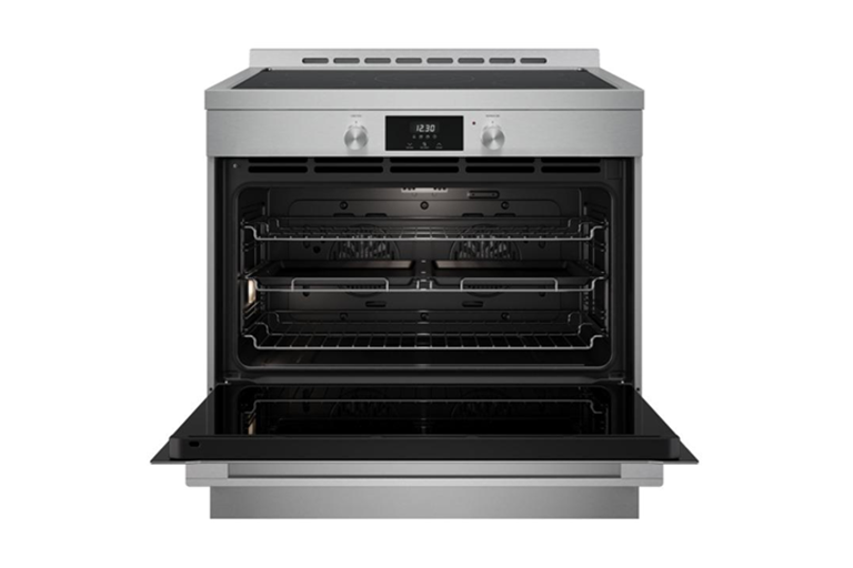 Euromaid 90cm 10 Function Ceramic Freestanding Cooker - Stainless Steel ...