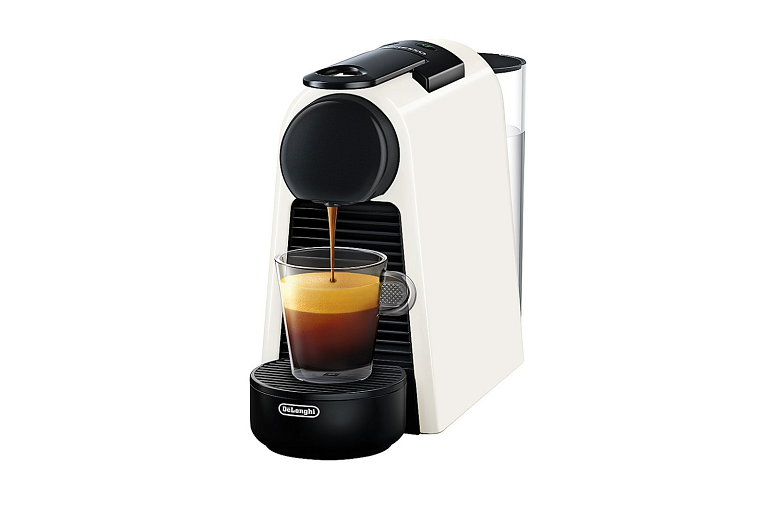 Nespresso Essenza Mini Solo Coffee Machine by DeLonghi - White | Harvey ...