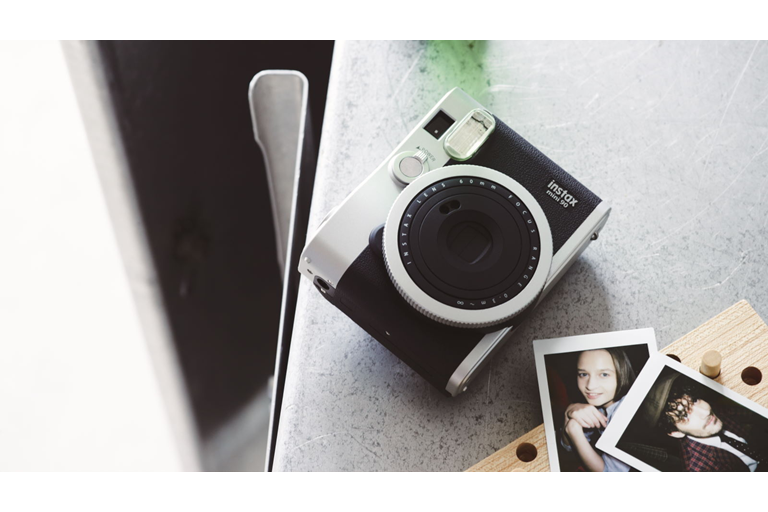 instax mini 90 Neo Classic Instant Camera - Black | Harvey Norman