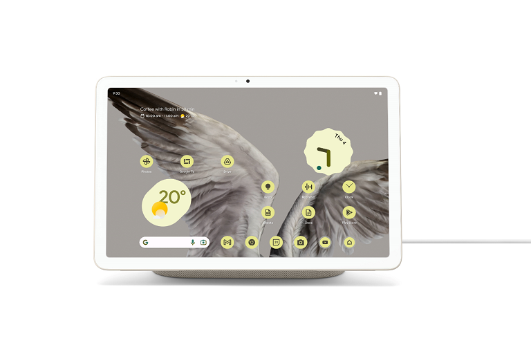 Google Pixel Tablet with Charging Speaker Stand - Porcelain | Harvey Norman