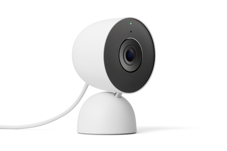 Google Nest Cam Indoor (Wired, 3rd Gen) - Snow | Harvey Norman