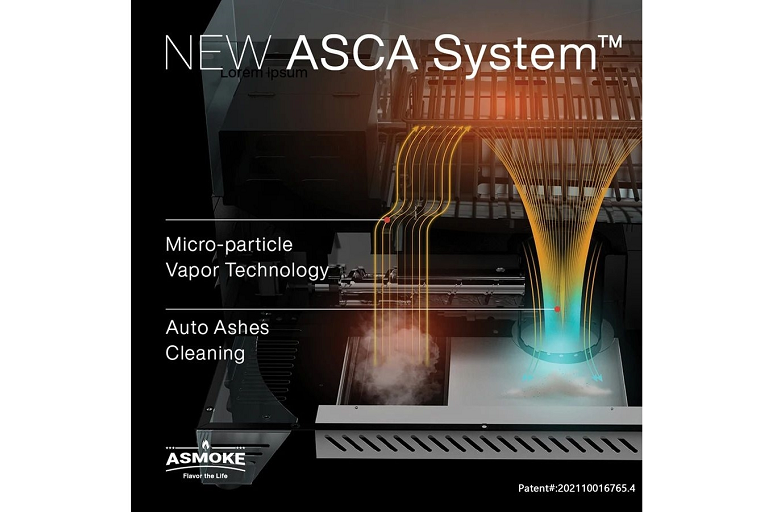 ASMOKE AS350 Portable Wood Pellet Grill and Smoker - Cinder Black ...