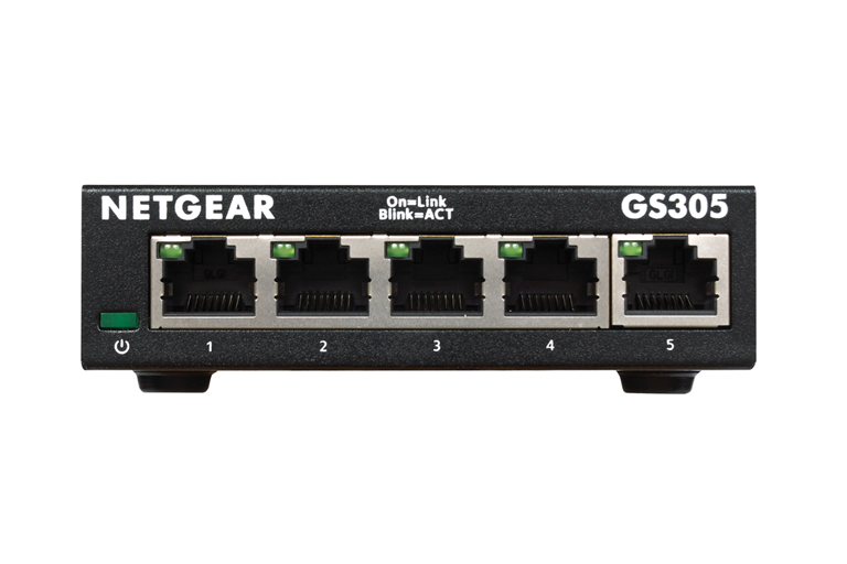 Netgear SOHO 5-Port Gigabit Unmanaged Switch | Harvey Norman