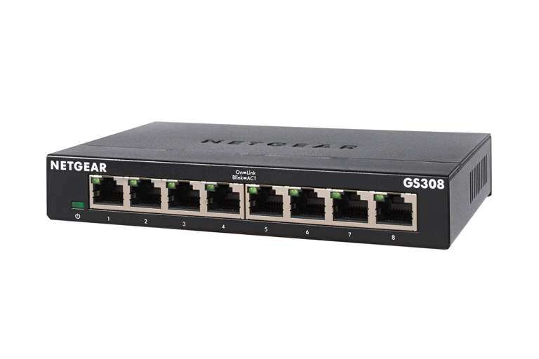 Netgear SOHO 8-Port Gigabit Unmanaged Switch | Harvey Norman