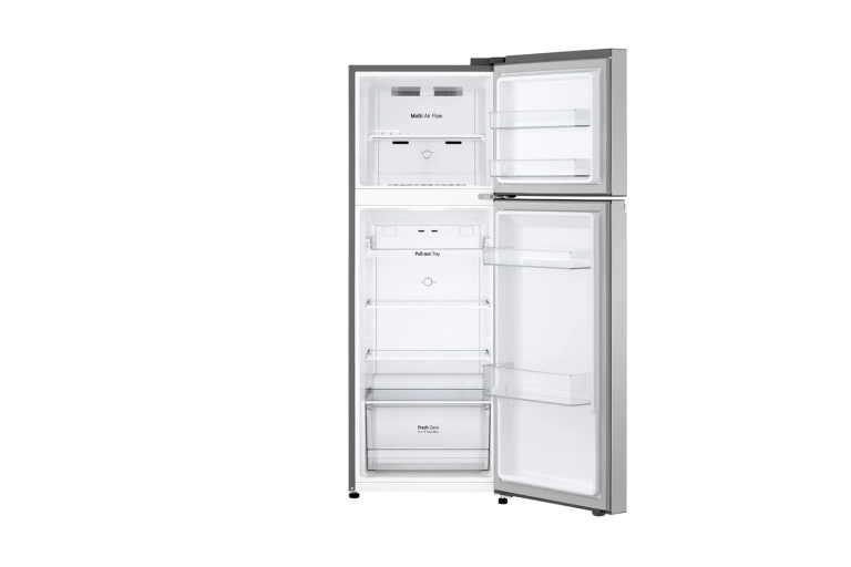 LG 375L Top Mount Fridge with Door Cooling+ - Stainless | Harvey Norman