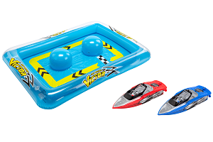 RC Land Twin Pack Boat with Inflatable Pool | Harvey Norman