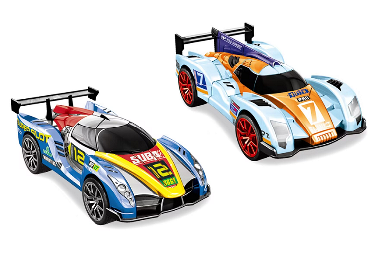 RC Land Slot Car Set with Dual Loop Track (790cm) | Harvey Norman